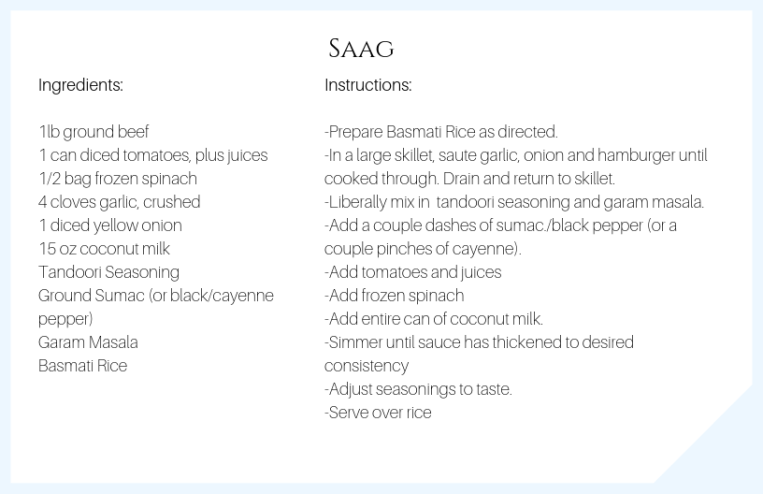 30 Minute Meals: Saag – A modern take on a classic Indian Favorite ...